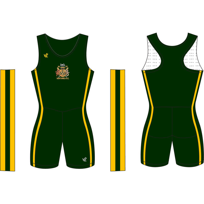 Women's Classic Unisuit with Vertical 2" Stripe - NORTHWICH ROWING CLU ...