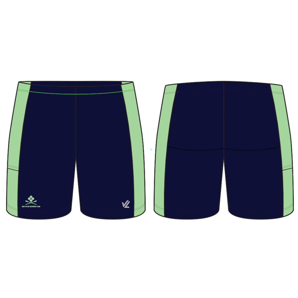 Men's Tech Trou with Pocket and Vertical 3" Stripe - ISLE OF ELY ROWIN ...